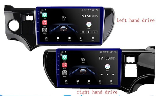 9" Android 14 Car GPS video Carplay for Toyota Prius C Aqua 2012-2017 ...