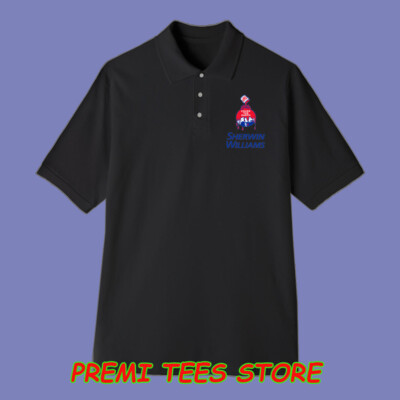 Sherwin Williams Men's Printed Black Size S-3XL | eBay