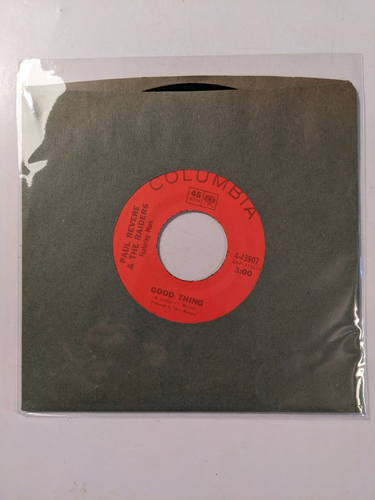 Paul Revere & the Raiders - Good thing / Undecided Man 1966 Columbia 45 ...