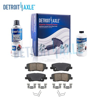 REAR Ceramic Brake Pads for 2016 2017 2018 2019 Cadillac ATS w/ Brembo ...