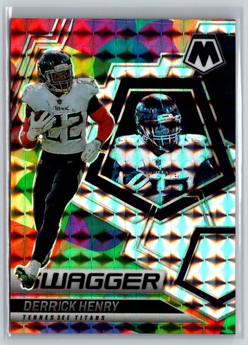 2022 Panini Mosaic #SW-7 Derrick Henry Swagger Silver | eBay