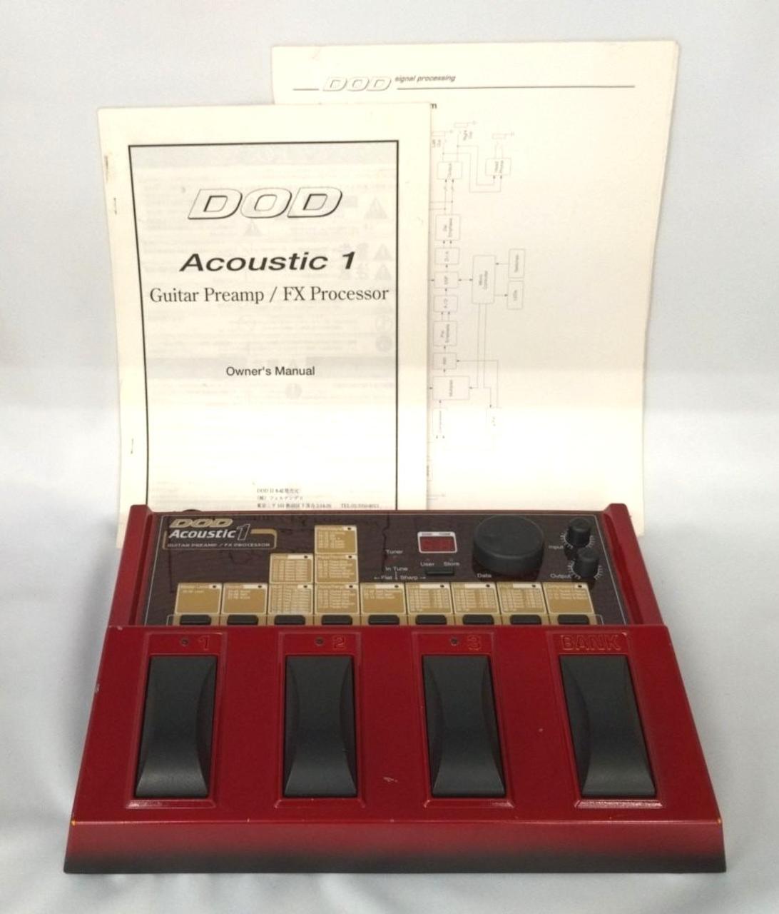 Dod Acoustic 1 Multi-Effector | eBay