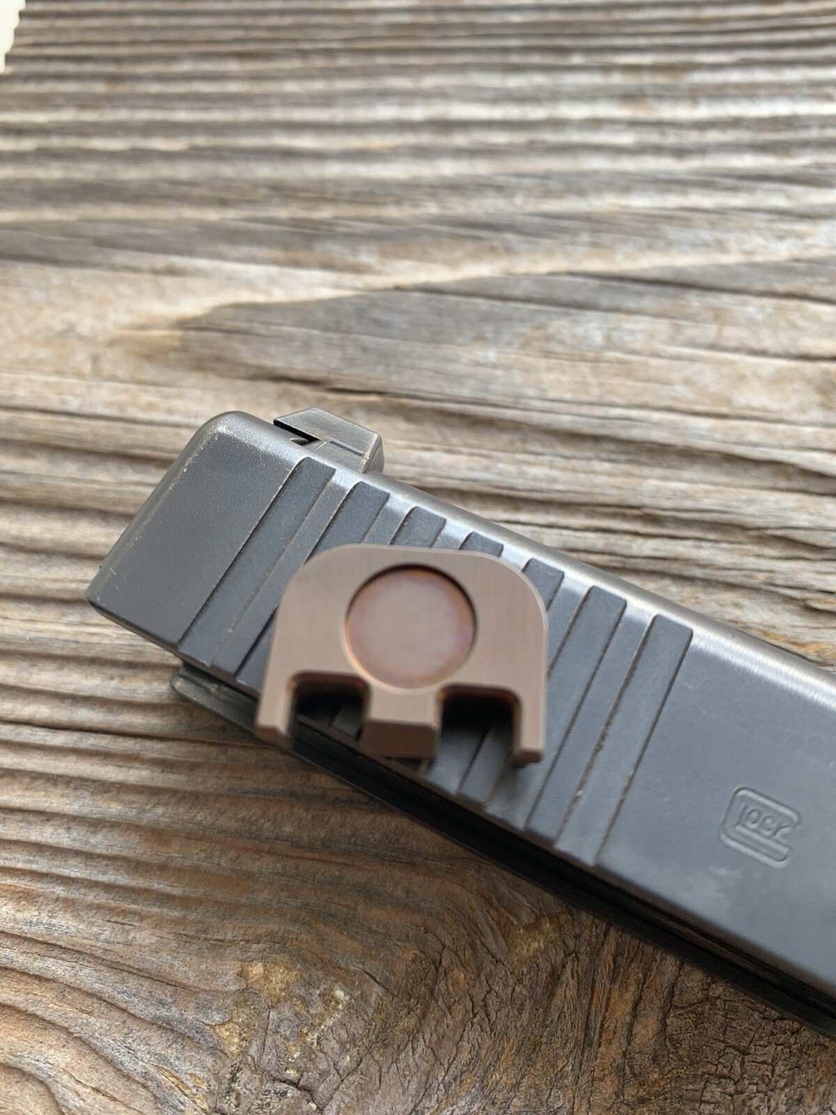TITANIUM Glock Gen 1-5 Billet Backplate, Slide Plate ANODIZED ...