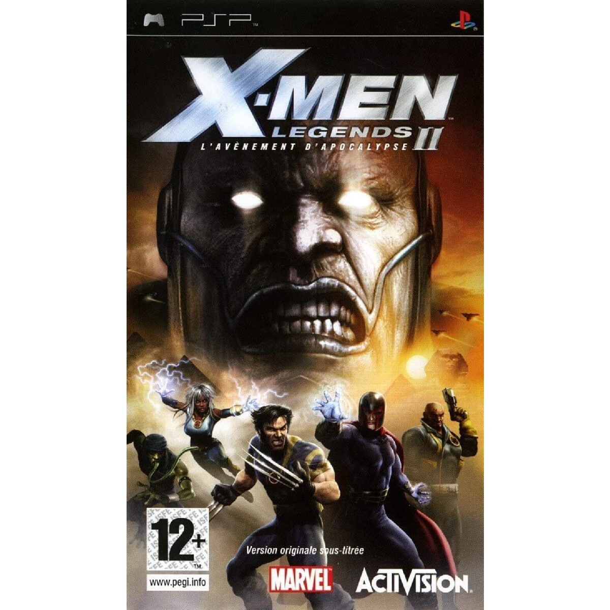 X-Men Legends 2 : l'Avènement d'Apocalypse PSP - Prix - Photo ...