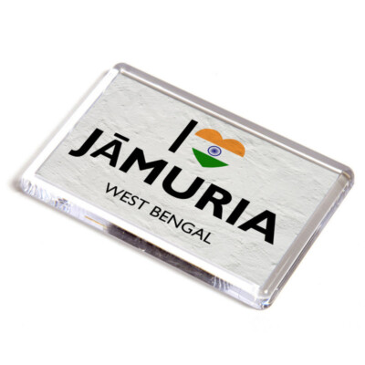FRIDGE MAGNET - I Love Jamuria, West Bengal - India | eBay UK