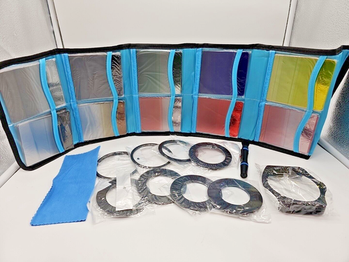 14 PCS Square Graduated ND and Color Filter Set for Cokin P Series 49 ...