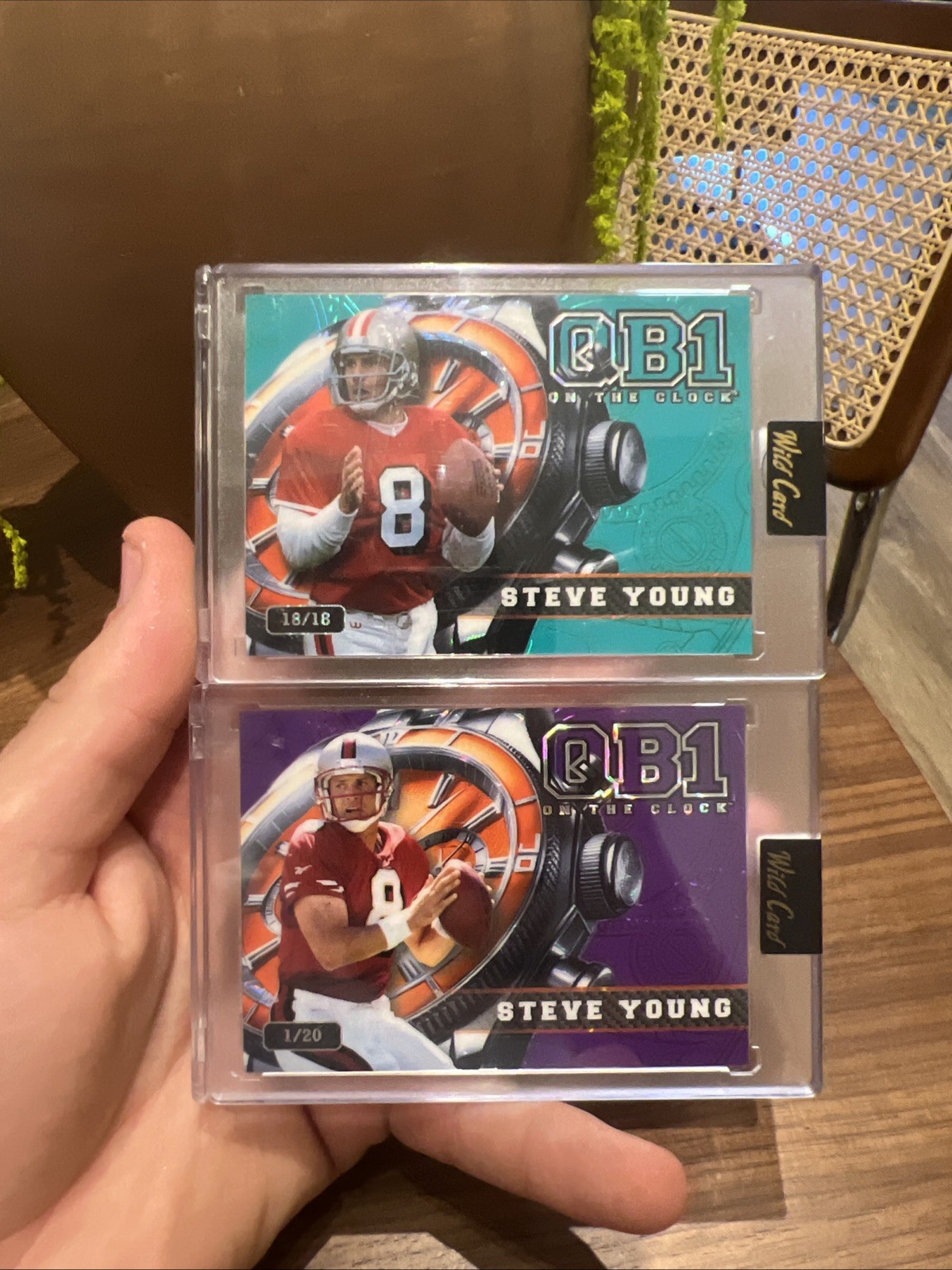 Steve Young Wild Card QB1 Trading Cards Set, /18, /20 | eBay