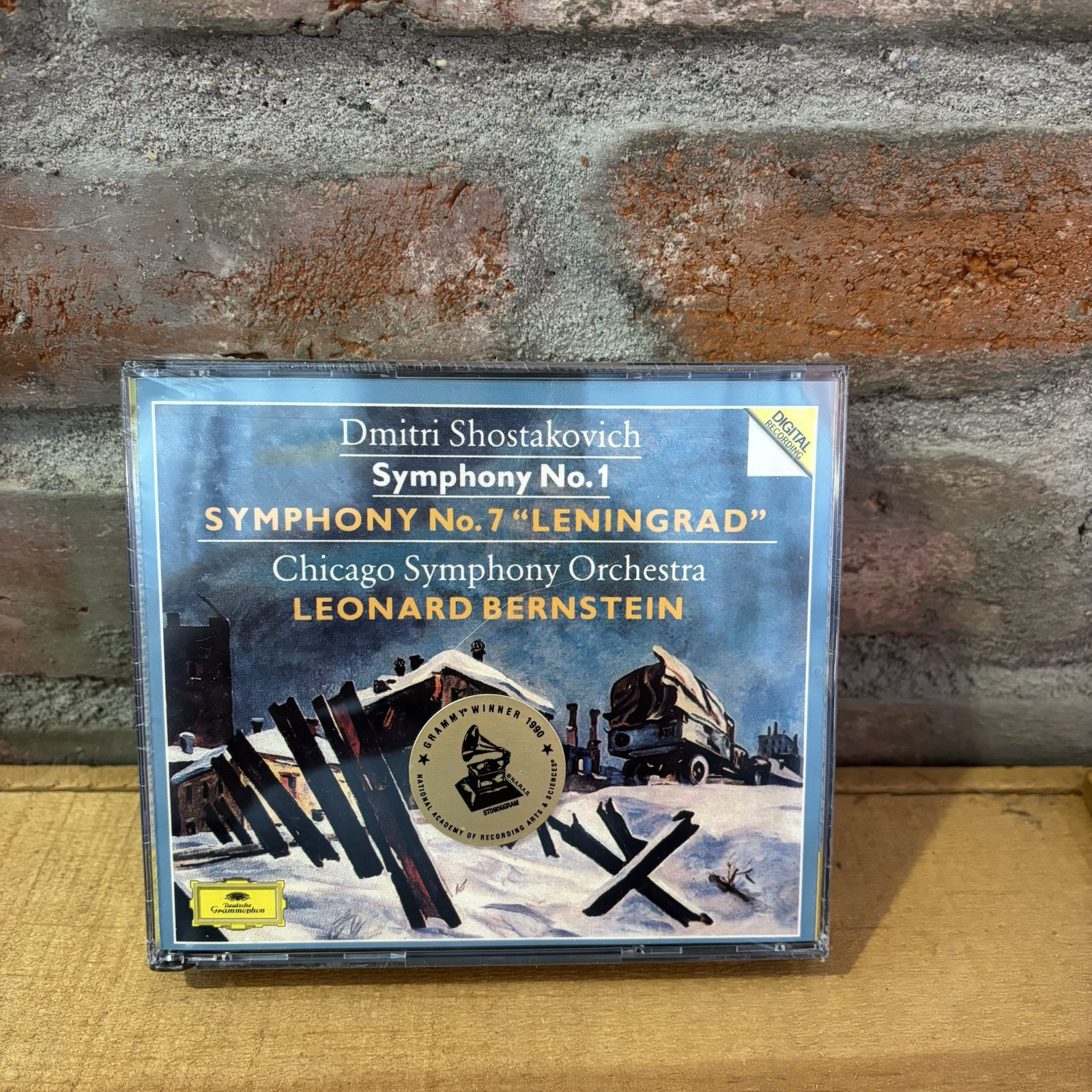 Shostakovich Symphony No. 1/Symphony No. 7 Leningrad Bernstein Chicago ...