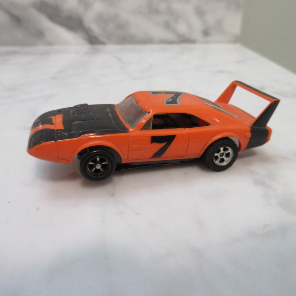 Aurora AFX Dodge Daytona Orange #7 Charger Superbird Slot Car (WD12-473 ...