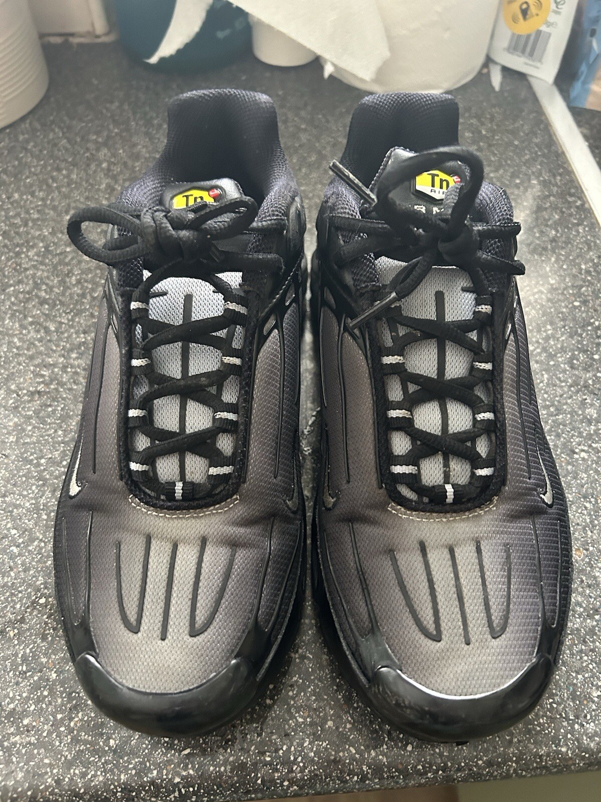 Menâ€™s Nike Air Max Plus III – Size 6 (UK) Trainers Grey Preloved – FLUF