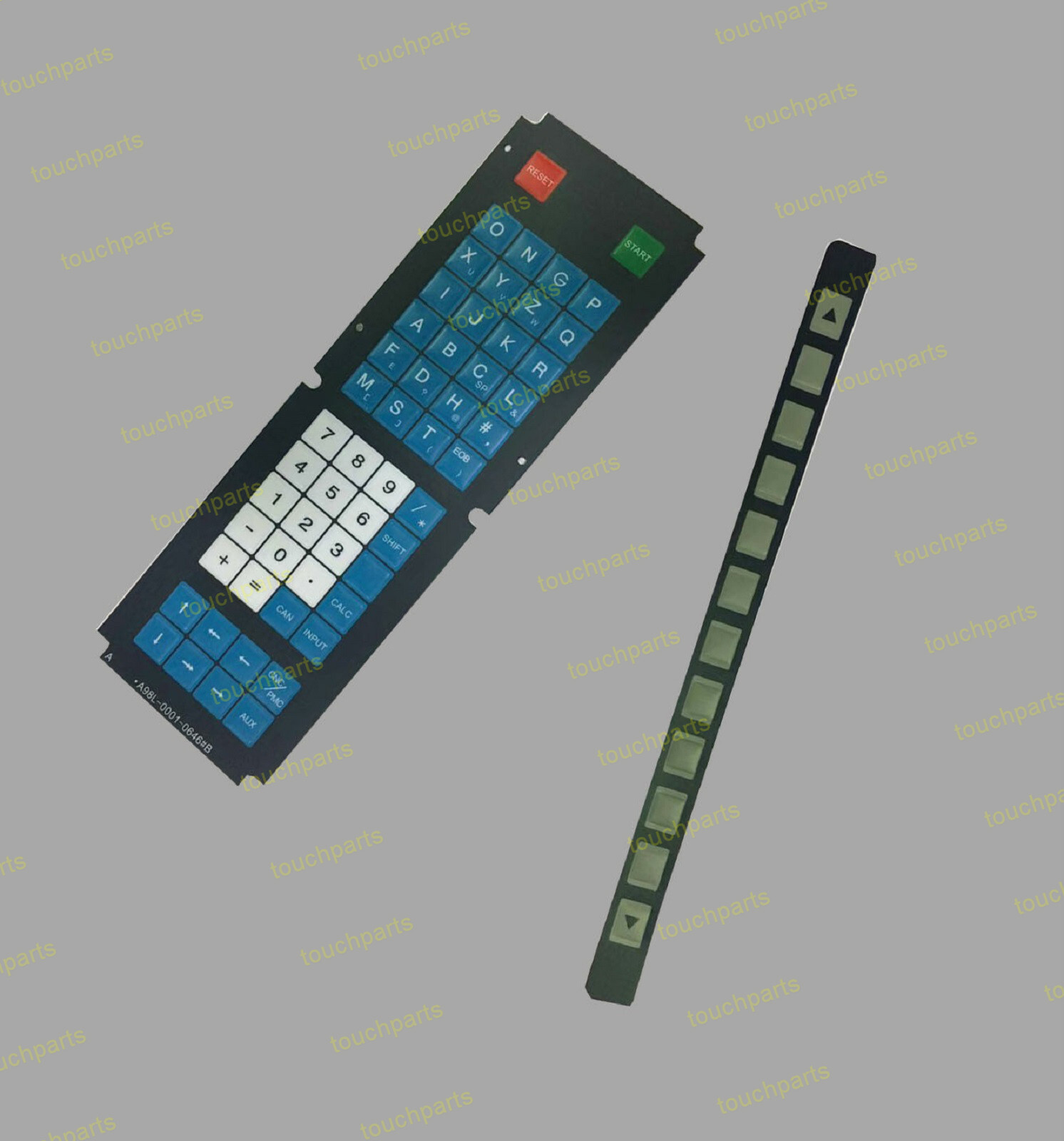 Operating Membrane Overlay Keypad for Fanuc A98L-0001-0646#B & A98L ...