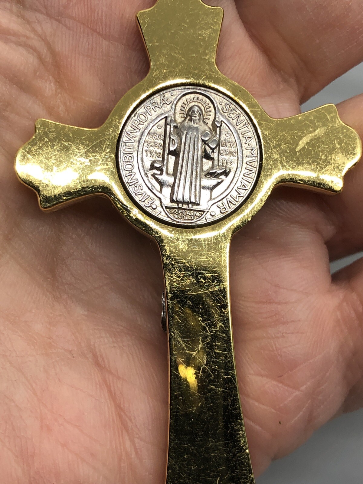 Vintage Goldtone Cross CSSML NDSMD | eBay