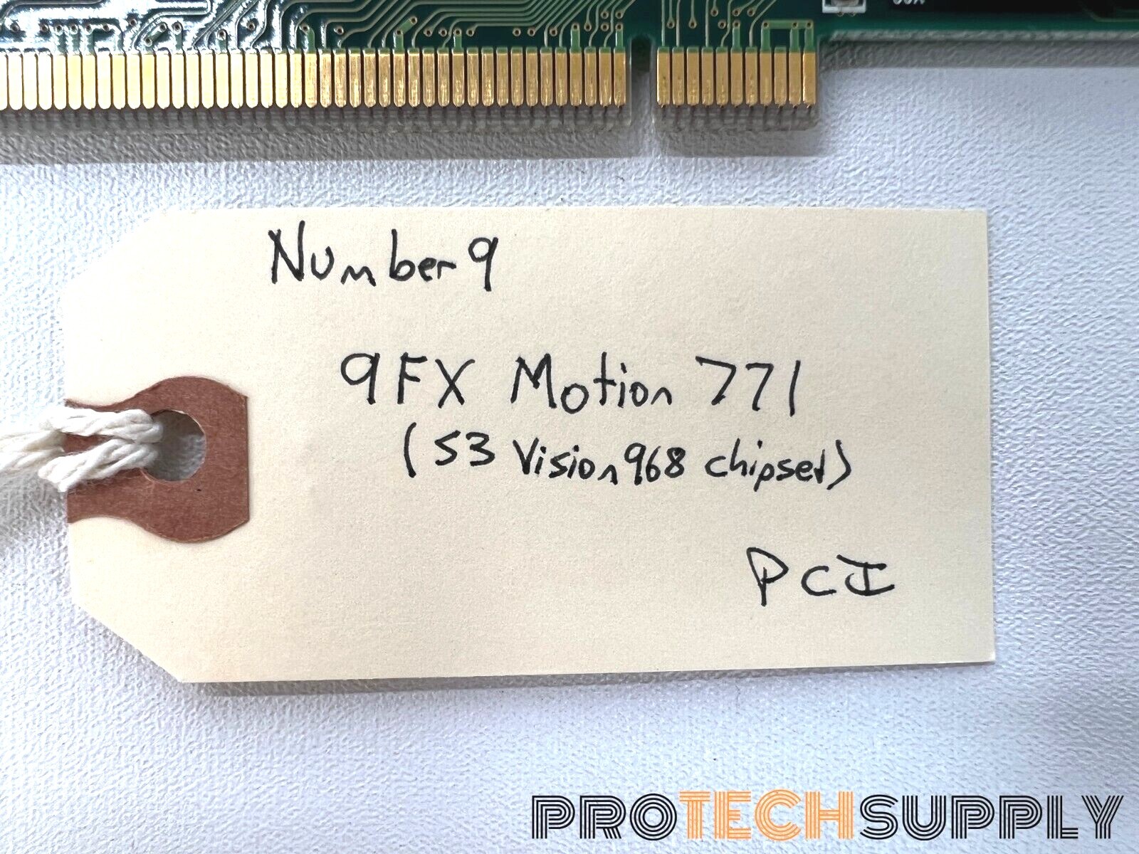Number Nine 9FX Motion 771 S3 Vision 968 PC00BPZ0-3 Video Card GPU w ...