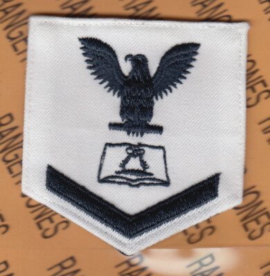 USN Navy E-4 Culinary Specialist PO3 CS rank rate ~3.25" patch N11 | eBay