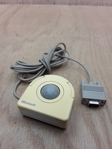 Microsoft 33661 Ballpoint Serial Mouse with Bracket and Stand #119158 ...