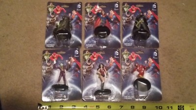LOT (6) COMPLETE SET DC COMICS MONOGRAM COLLECTIBLE ACTION FIGURES ...