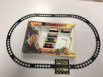 Matchbox Lesney Railway Train Gift Set G2+ RAIL OVP Railway Set Train ...