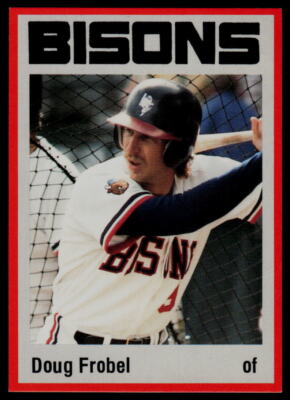 1987 Pucko Doug Frobel Buffalo Bisons | eBay