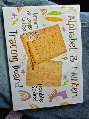 Hapi Nest ABC 123 tracing Board Double Sided | eBay