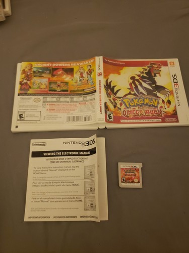 : Pokémon Omega Ruby (3DS, 2019) CIB Tested Authentic Complete in Box ...