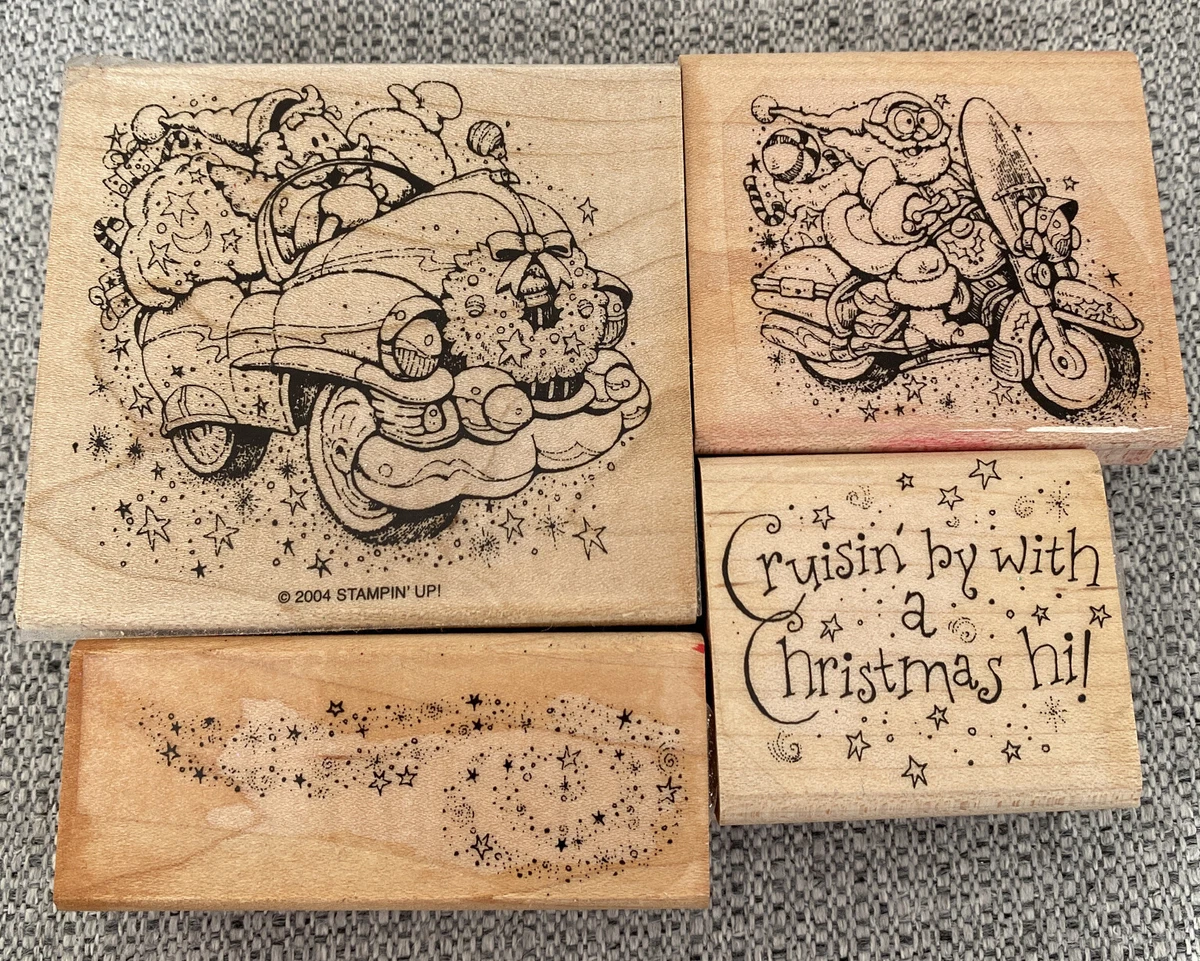 Stampin Up Motorcycle Stamp