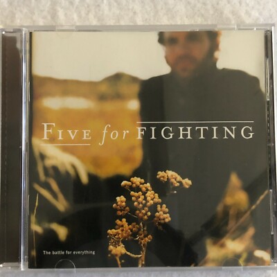 Five for Fighting The Battle for Everything CD Rock 2000s 12 Song ...