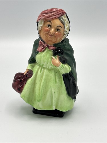 Vtg Sairey Gamp Royal Doulton Charles Dickens Figurine 4" tall | eBay