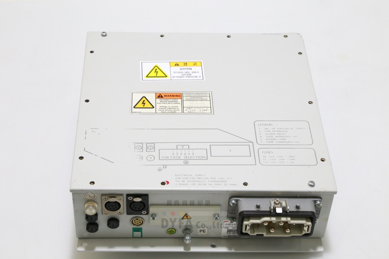 BOC EDWARD used IH160 D37291500 ELECTRICS MODULE PUMP DRV-I-3466=9B36 ...