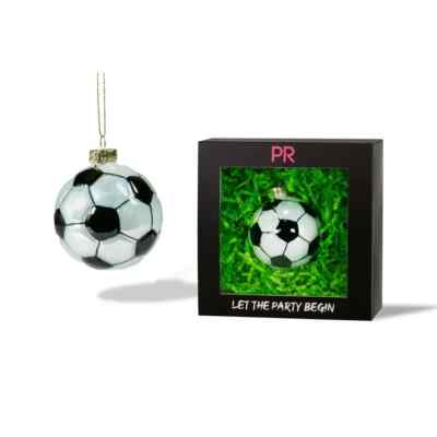 Party Rock Soccer Ball Glass Ornament w | eBay