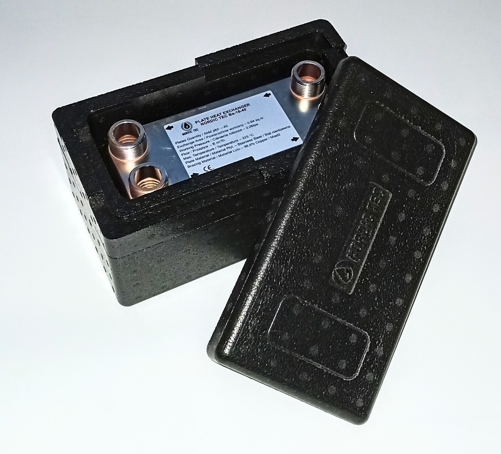 Stainless Steel Plate Heat Exchanger 100kW-135kW-175kW Optional ...