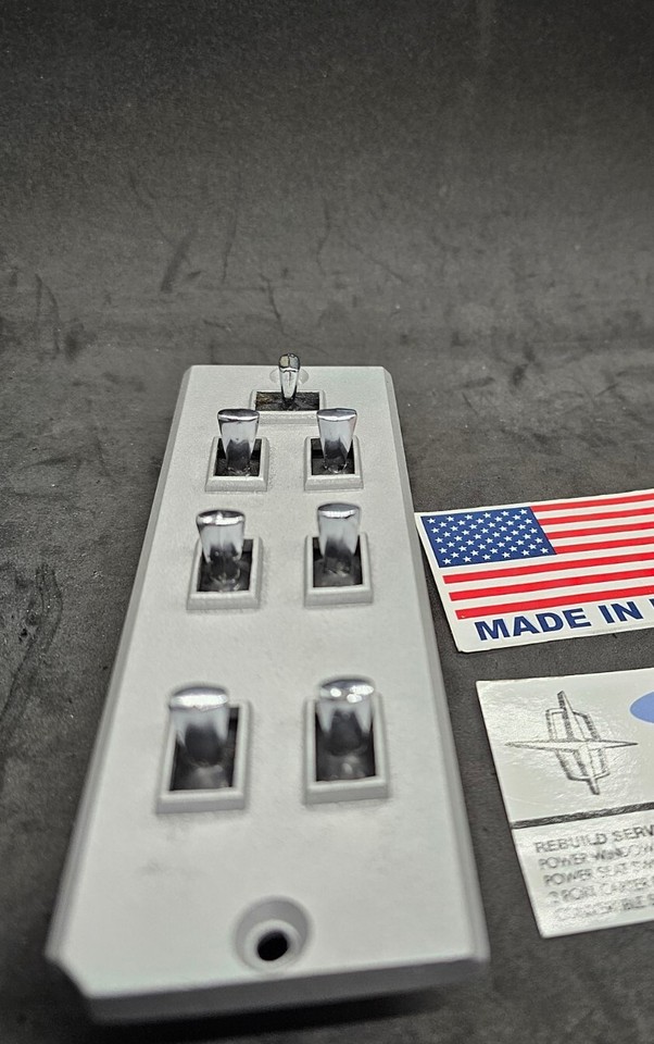 1965 Lincoln Continental Master Panel Power Window Switches | Front ...