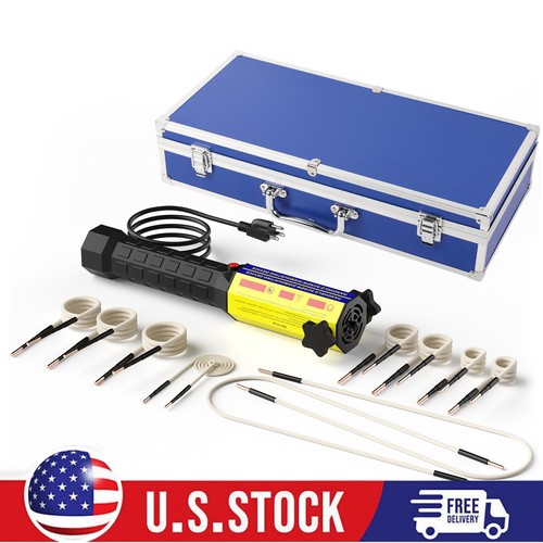 1200W Induction Heater Magnetic Induction Heater Kit with 10 Coils ...