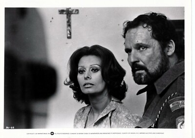 SOPHIA LOREN JOHN HUSTON JOHN VERNON ANGELA 1978 INEDIT FRANCE PHOTOS ...