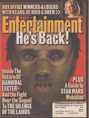 Entertainment Weekly Magazine - May 7, 1999 - Hannibal Lecter - Guide ...