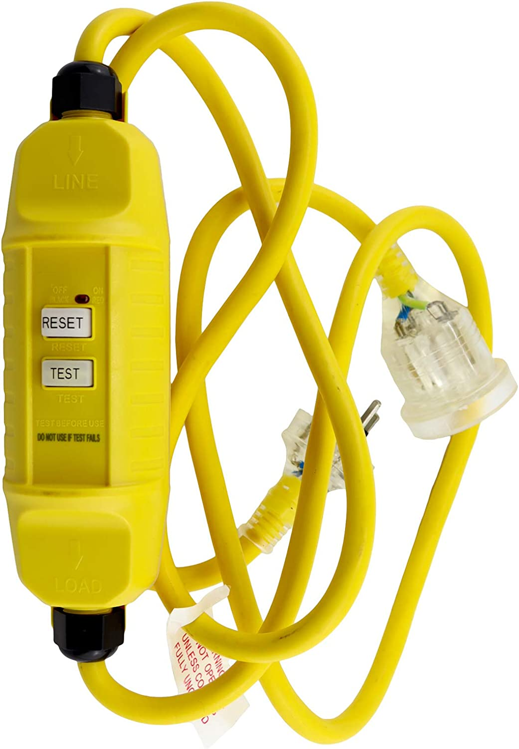 UR240RCD Lead with RCD Safety Switch 2M 10A Plug 15A Cord Inline 10A ...