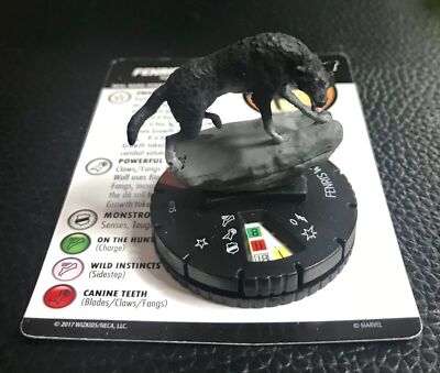 Marvel Heroclix Thor Ragnarok Movie 015 Fenris Wolf Chase | eBay