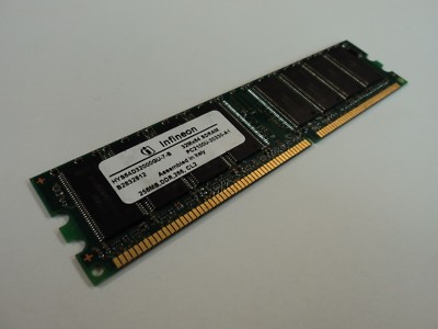 Infineon RAM Memory Module 256MB PC2100U CL2.5 non-ECC 184 Pin ...