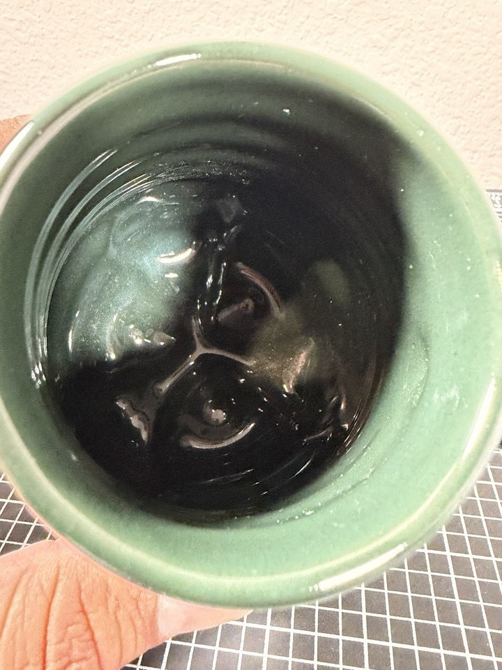 Pottery Oil Gas Auger Drill Bit Coffee Mug 5 Inches Cup Black 10 Ounces ...