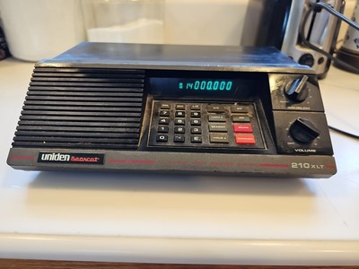 UNIDEN BEARCAT 210 XLT 40 Channel Scanner Radio WORKS! No Antenna | eBay