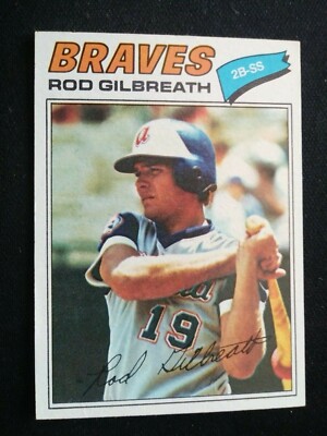 1977 Topps Baseball Card # 126 Rod Gilbreath - Atlanta Braves | eBay