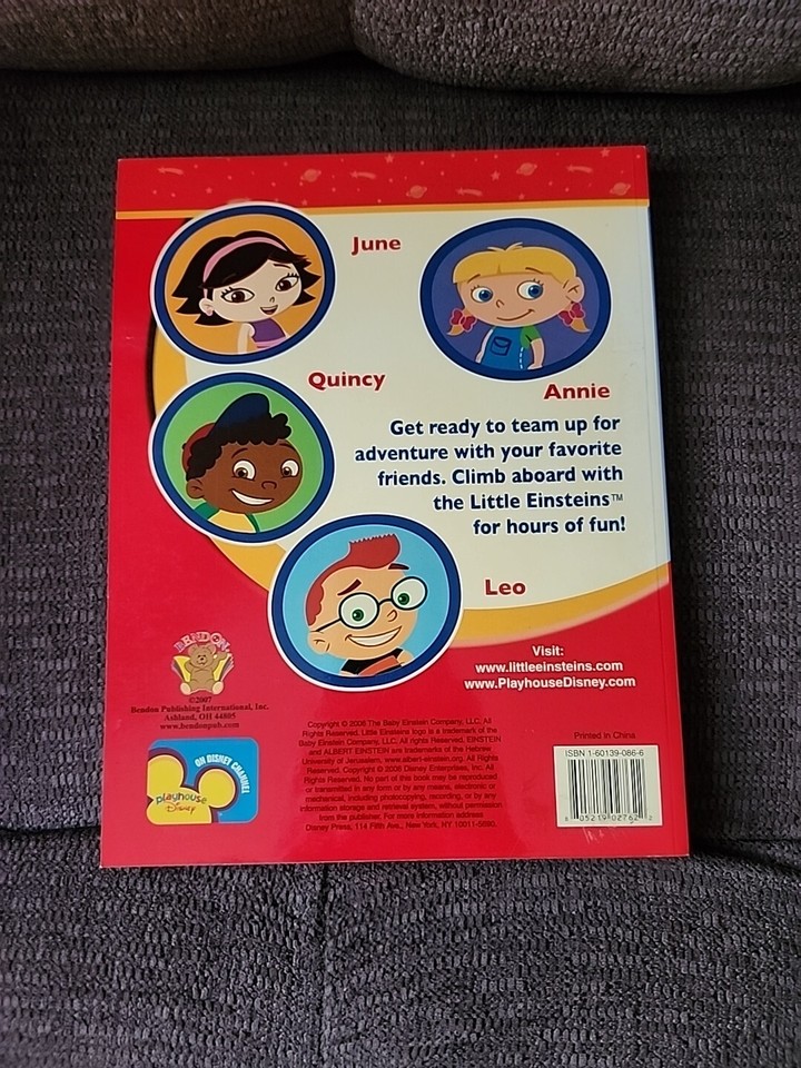 NEW - Little Einstein Giant Sticker Book - Paperback By Playhouse ...