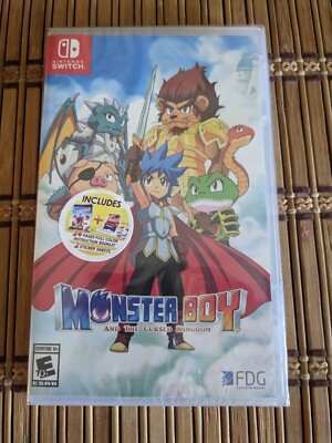Monster Boy and The Cursed Kingdom - Nintendo Switch - Brand New Sealed ...
