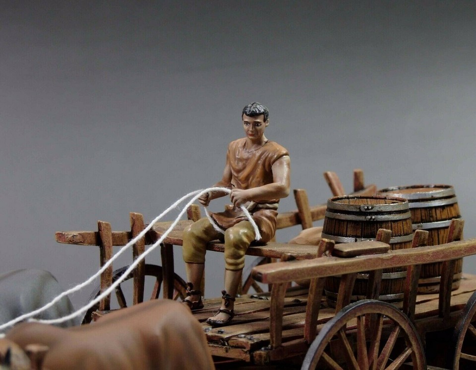 EAGLE MINIATURES ROMAN EMPIRE ROM093E ROMAN MEDIEVAL CART DRIVER | eBay