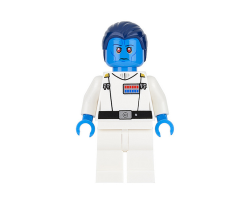 Lego Admiral Thrawn 75170 The Phantom Rebels Star Wars Minifigure | eBay