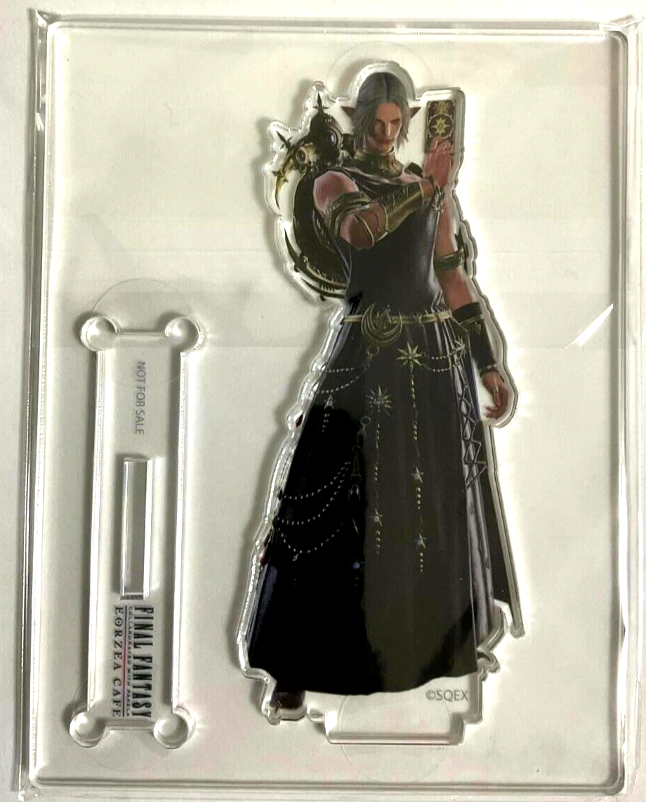 Final Fantasy XIV Eorzea Cafe Acrylic Stand Figure Urianger Augurelt ...