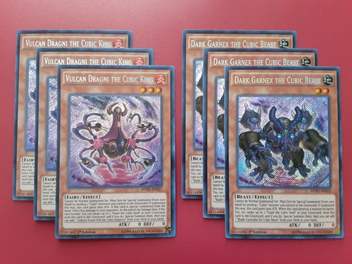 Yugioh Cubic Deck 45 Card SECRET RARE Karma Complte Budget Tournament ...