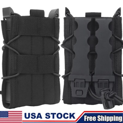 Mag Holder 5.56mm Rifle Magazine Pouches Adjustable Universal Single ...