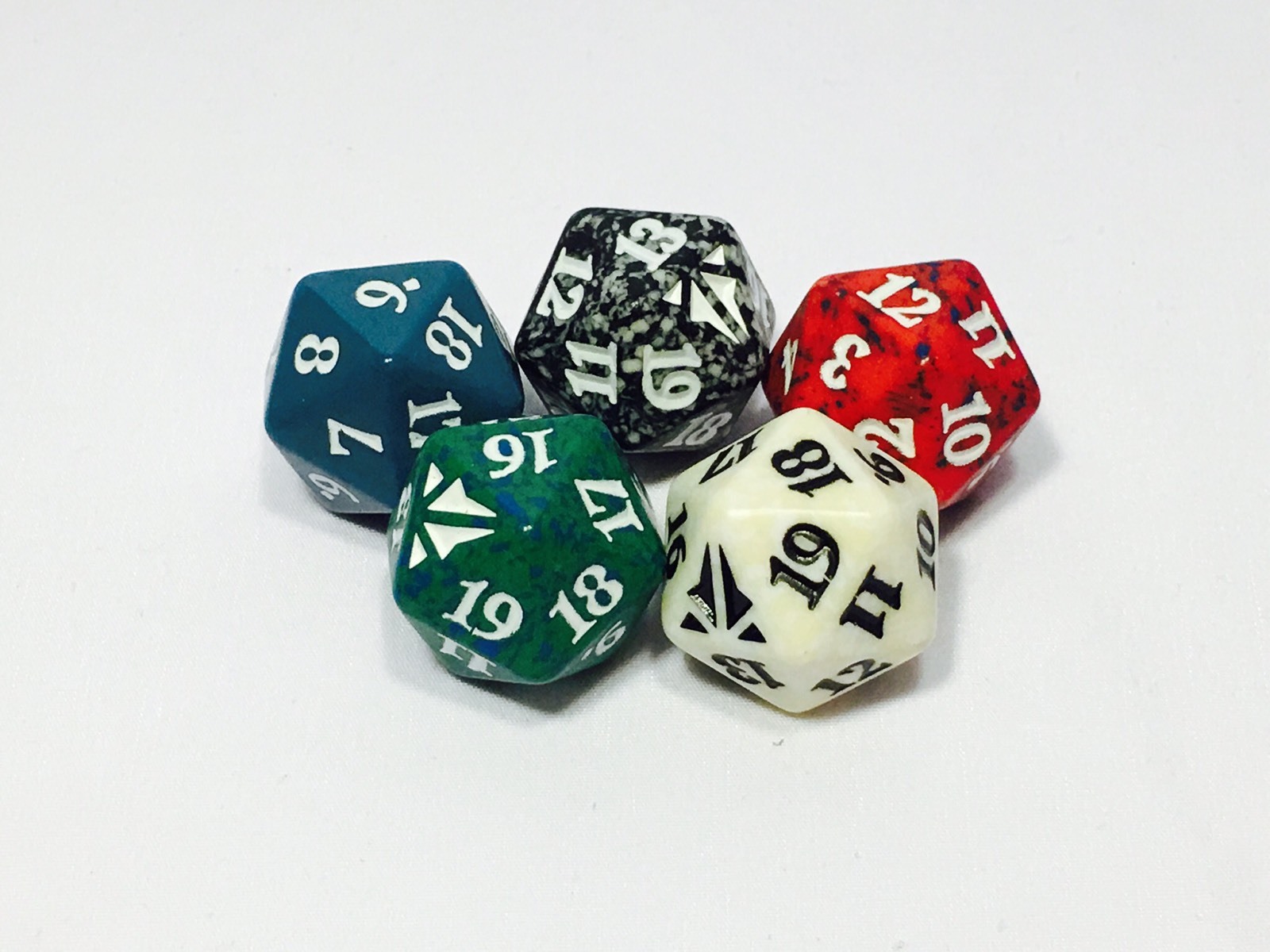 D20 Dice Bundle (5 Count) Magic The Gathering MTG | eBay