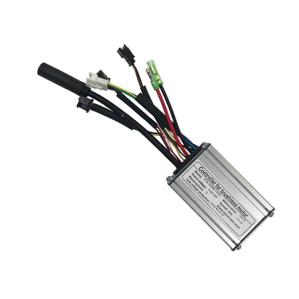 Ebike 36/48V KT-15A 6mos Square Wave Controller For 250W-350W Brushless ...