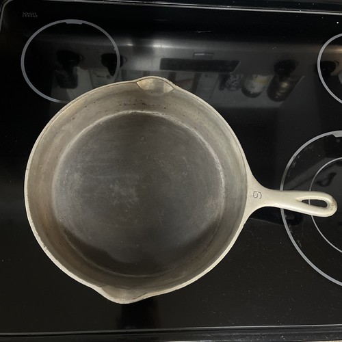 Vintage #9 Wagner Ware Sidney -0- 1059 F Cast Iron Skillet 11" Heat ...